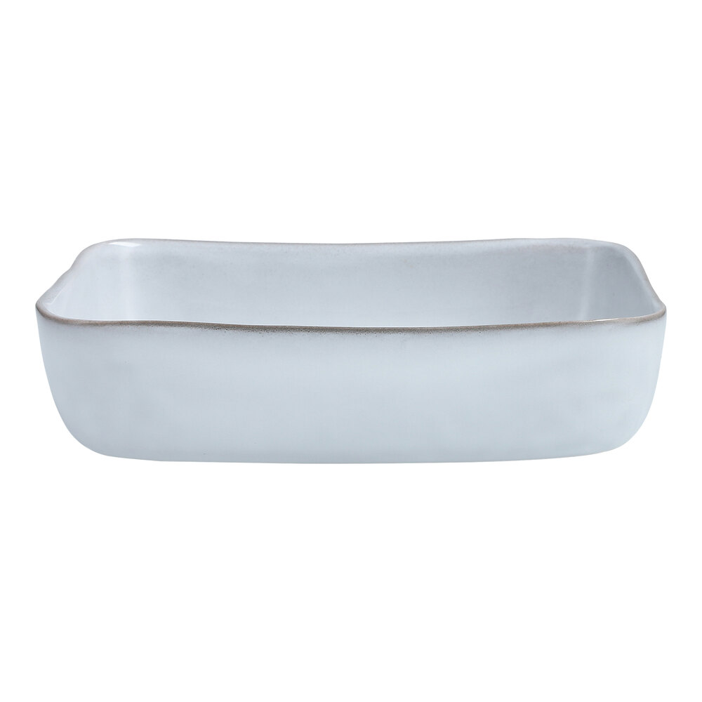 Nosse by Fortessa Svelte 20.3 oz. Stone Rectangular Stoneware Baker ...