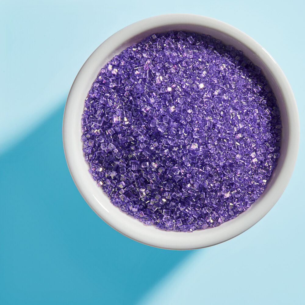 Adourne Coarse Purple Sanding Sugar 10 lb.