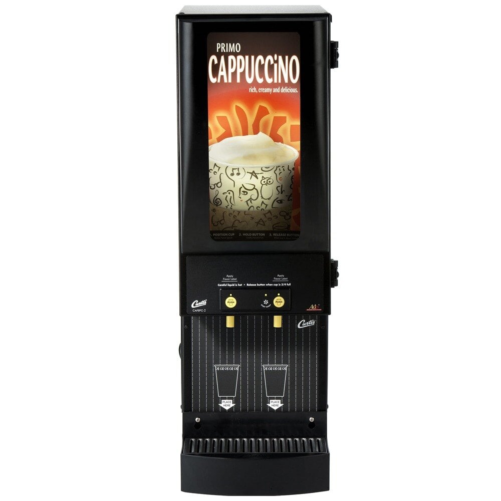 Curtis Cafe Series Primo PC2 Two Station Cappuccino Machine with Two 4 ...