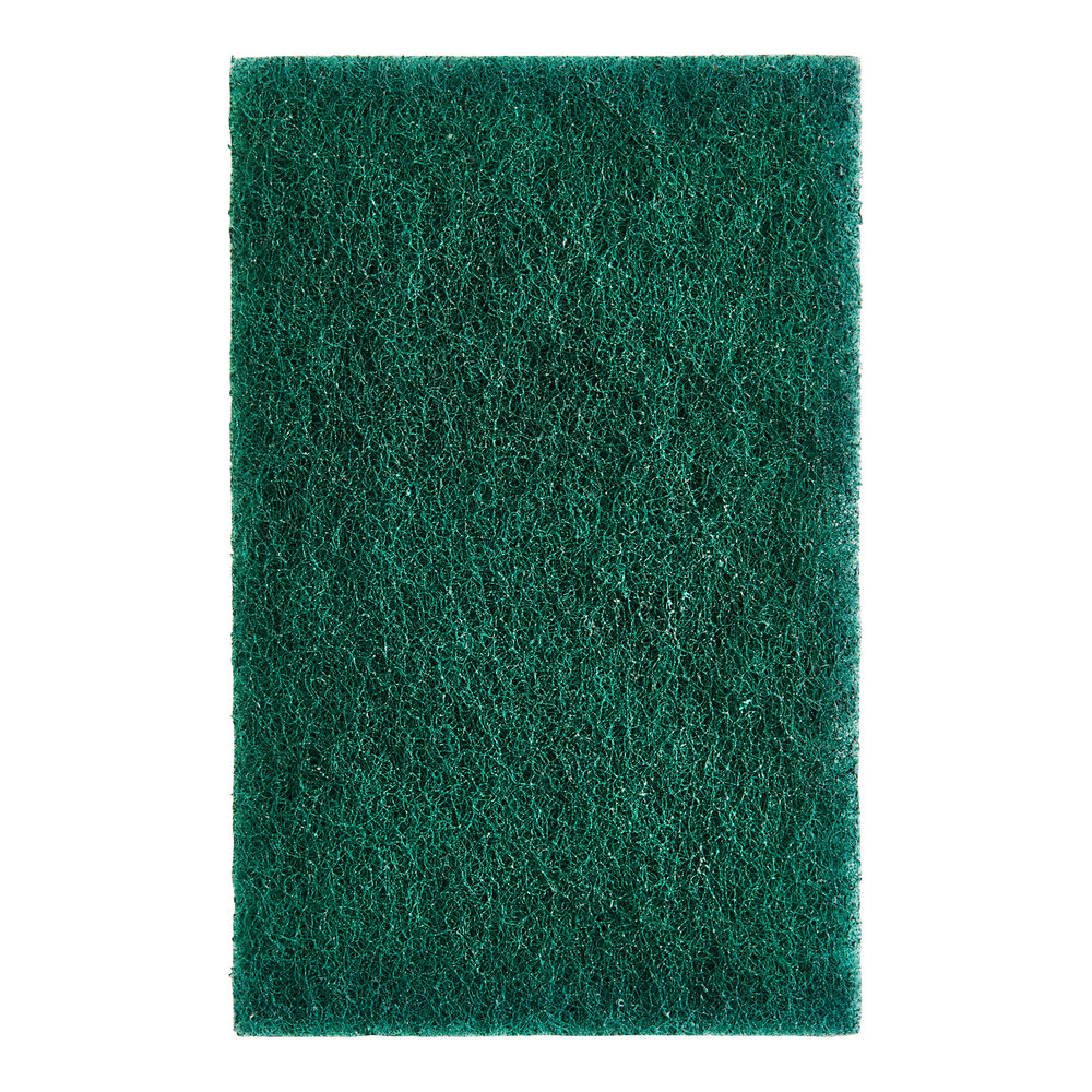 3M Scotch-Brite™ 70005237949 6" x 3 3/4" x 3/16" Heavy-Duty Scouring ...