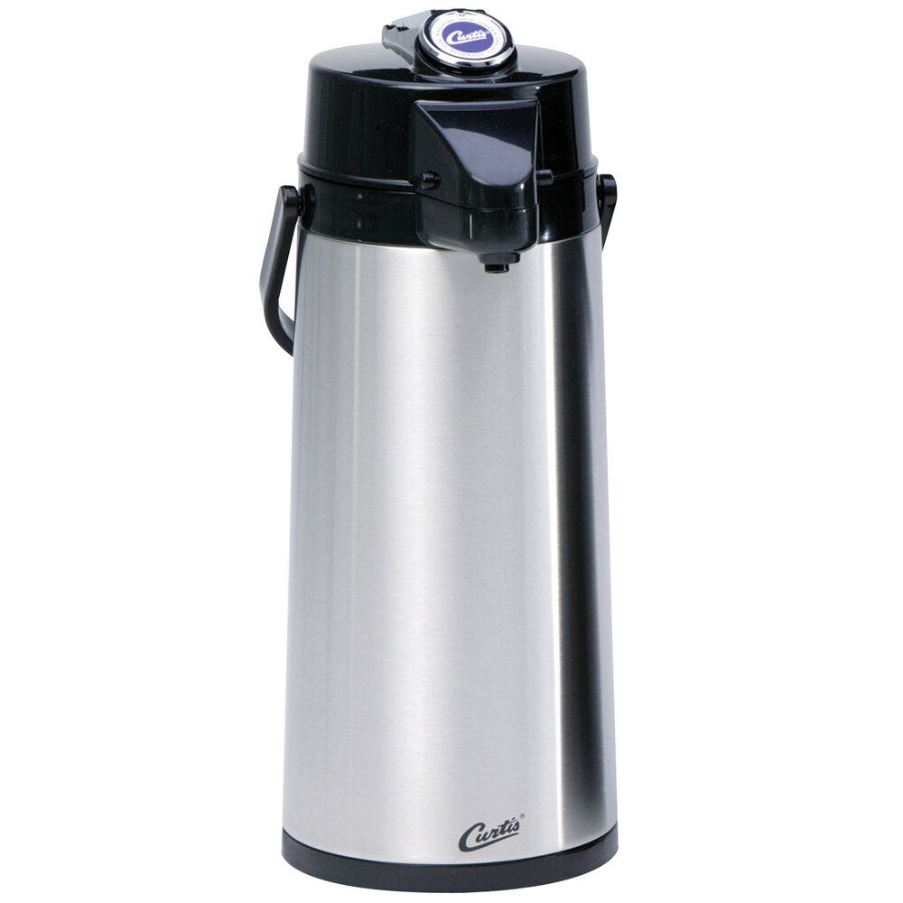 Curtis ThermoPro 2.2 Liter Stainless Steel Lined Airpot with Lever ...