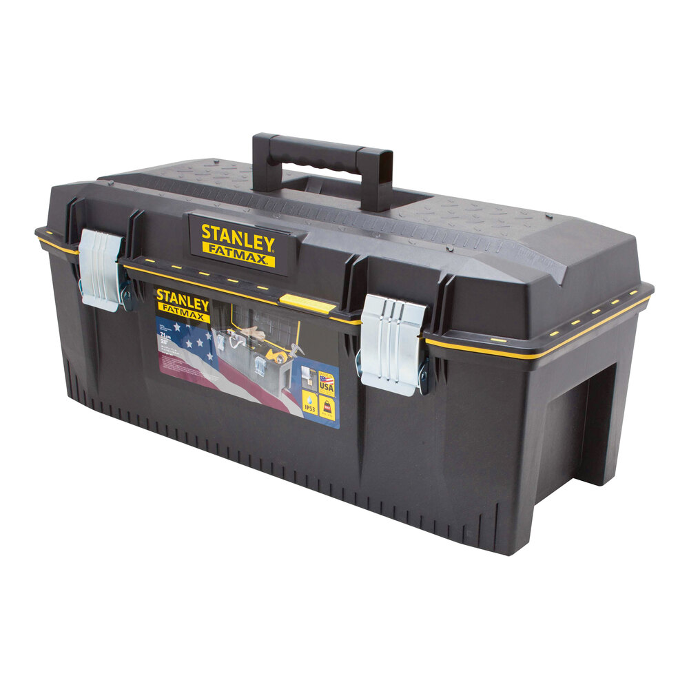 Stanley FATMAX 28" x 12 13/16" x 11 5/8" Black Structural Foam Toolbox ...