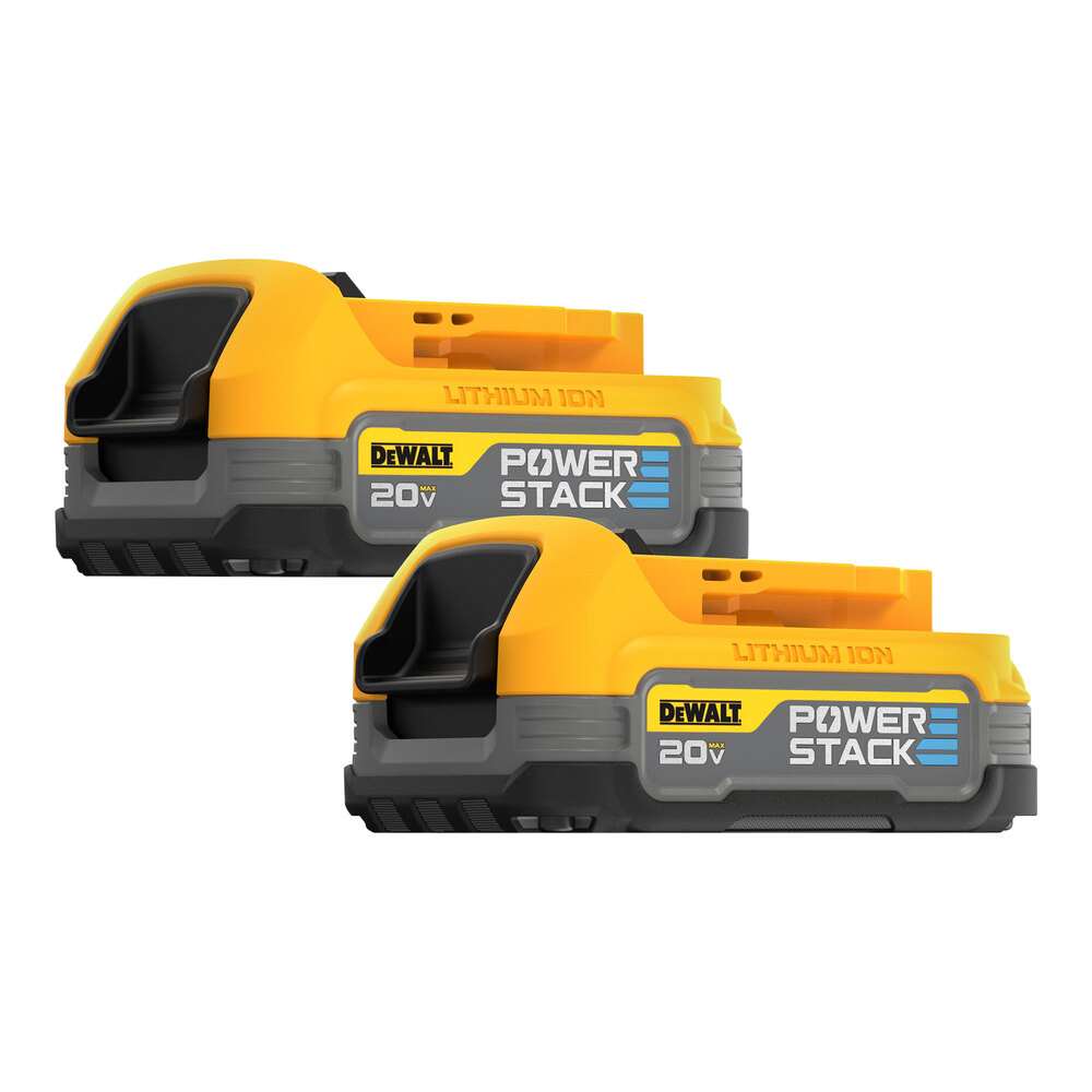 DeWalt 20V MAX XR POWERSTACK 1.7 Ah Compact Lithium-Ion Battery DCBP034 ...