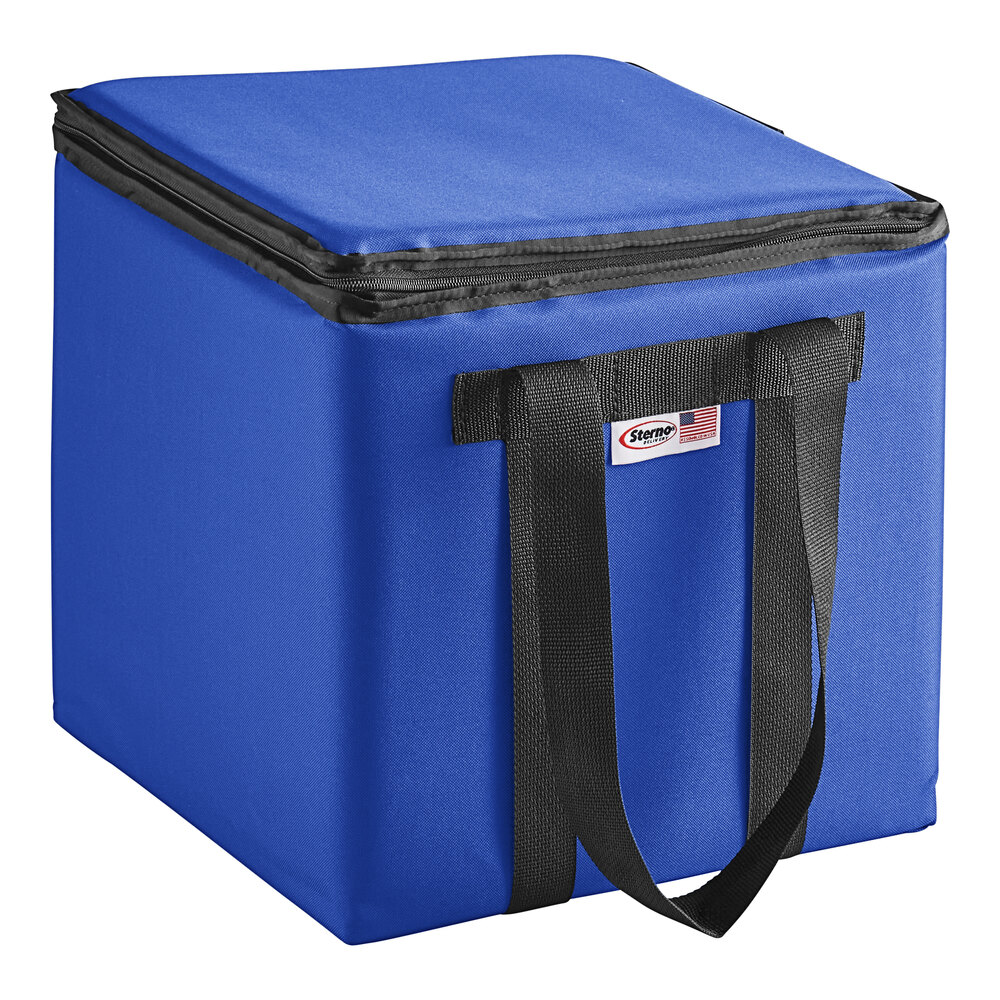 Sterno Customizable 14 1/2" x 14 1/2" x 14" Small Royal Blue Nylon ...
