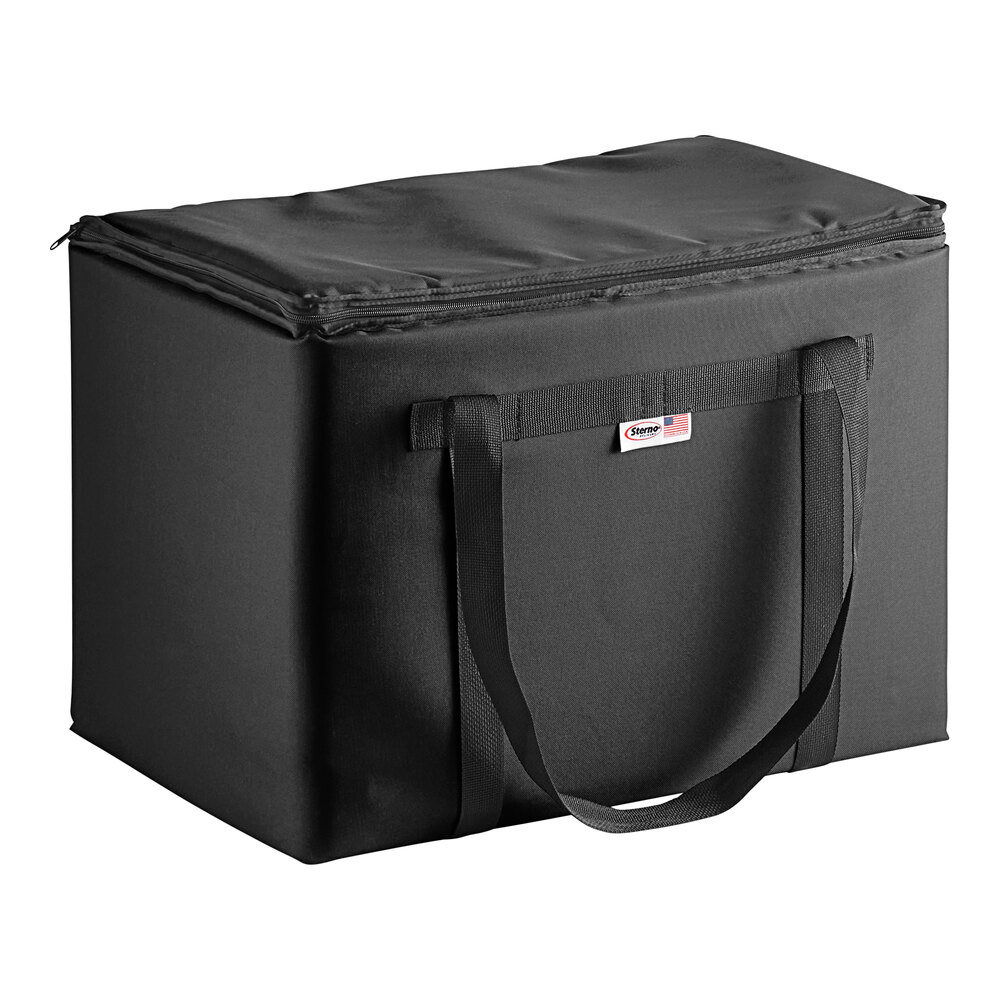 Sterno Customizable 24" x 16" x 17 3/4" Extra-Large Black Nylon ...