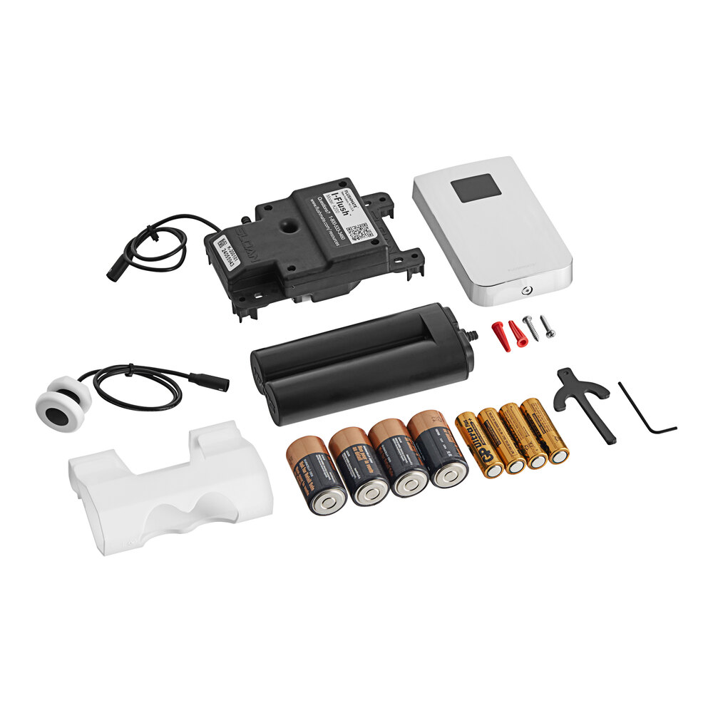 Flushmate K-200101 I-Flush On-Wall Sensor System with Chrome Trim for ...