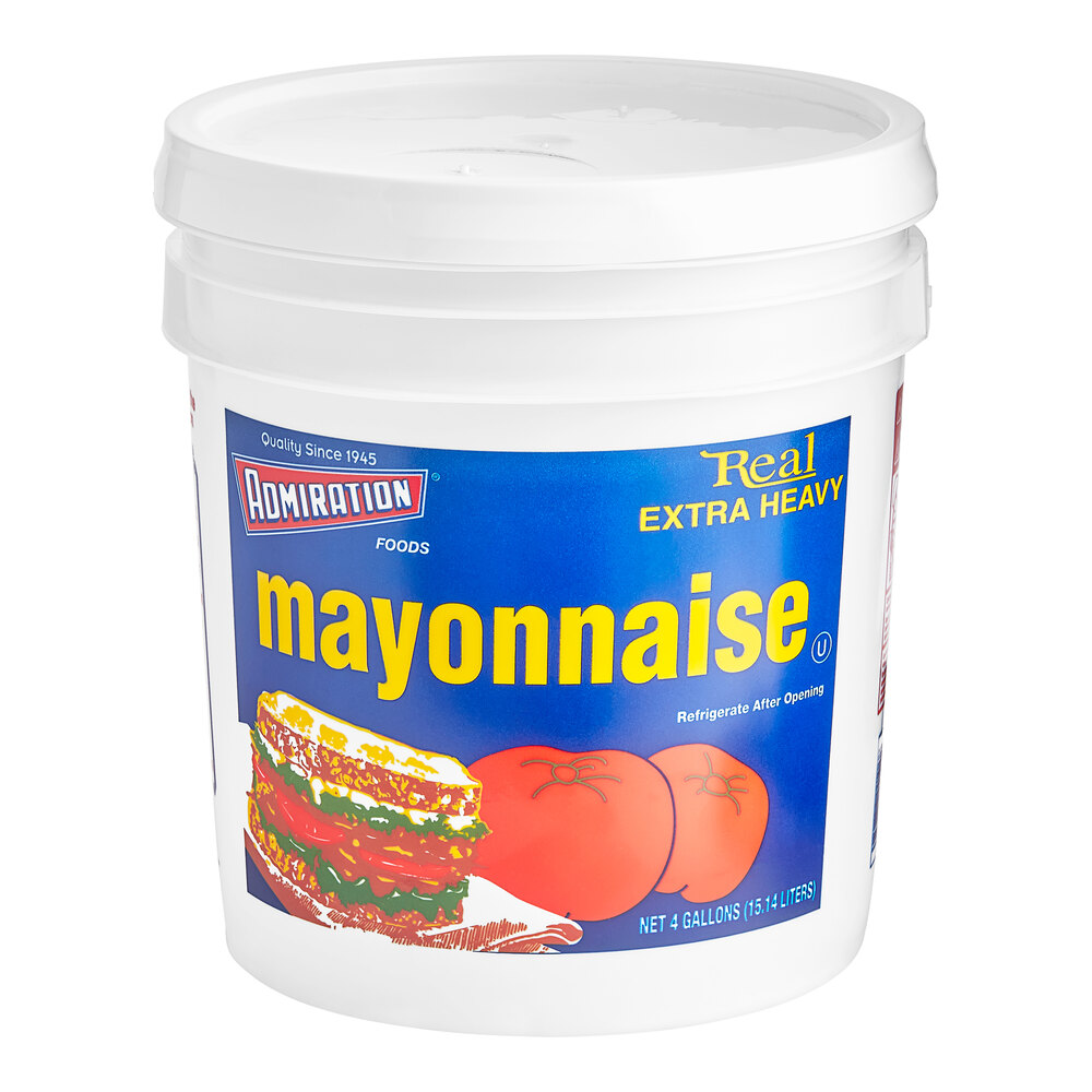 Admiration Extra Heavy Mayonnaise 4 Gallon Bucket