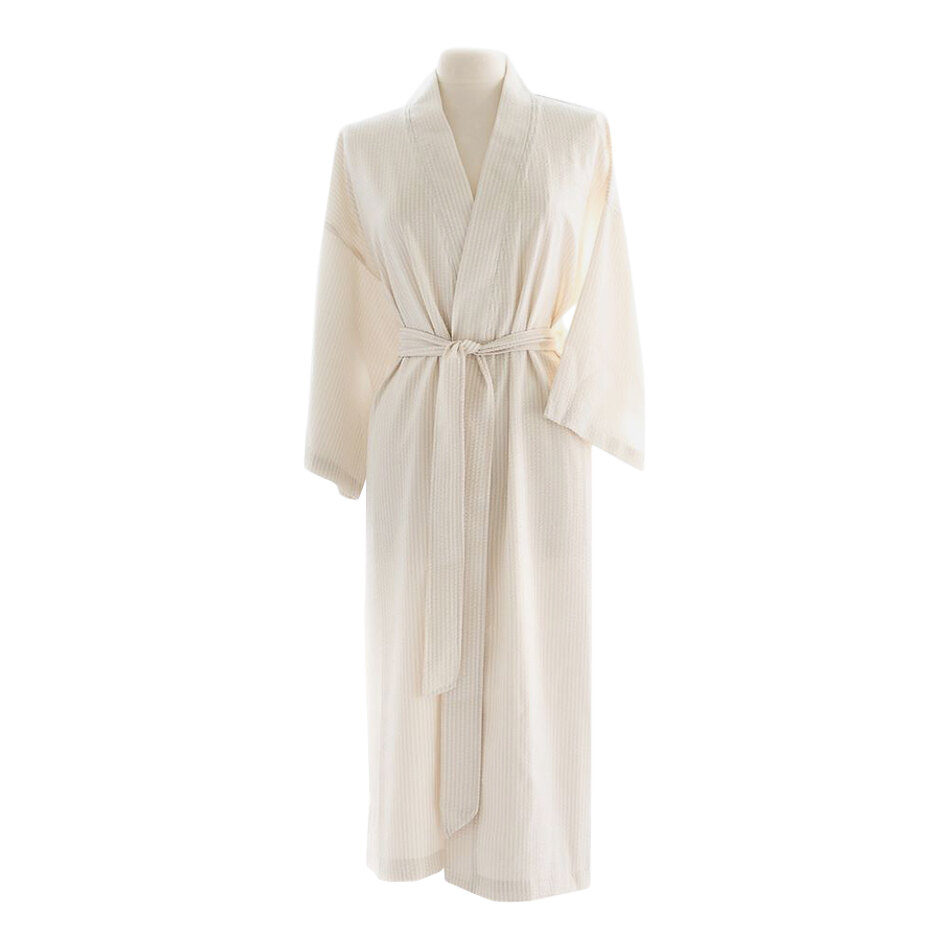 Telegraph Hill Stone Seersucker Double Layer Bath Robe DLR-S-STN-XL - XL