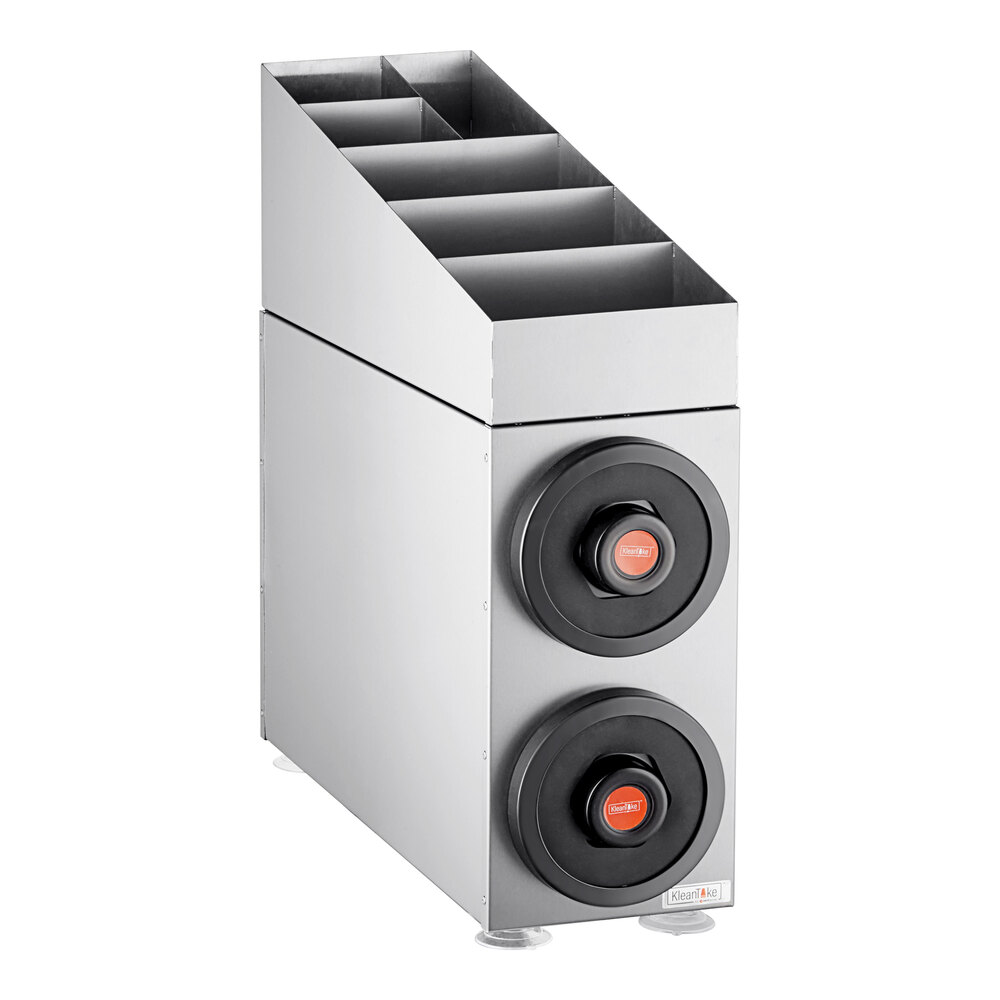 KleanTake by ServSense Stainless Steel Countertop 8-44 oz. Cup ...