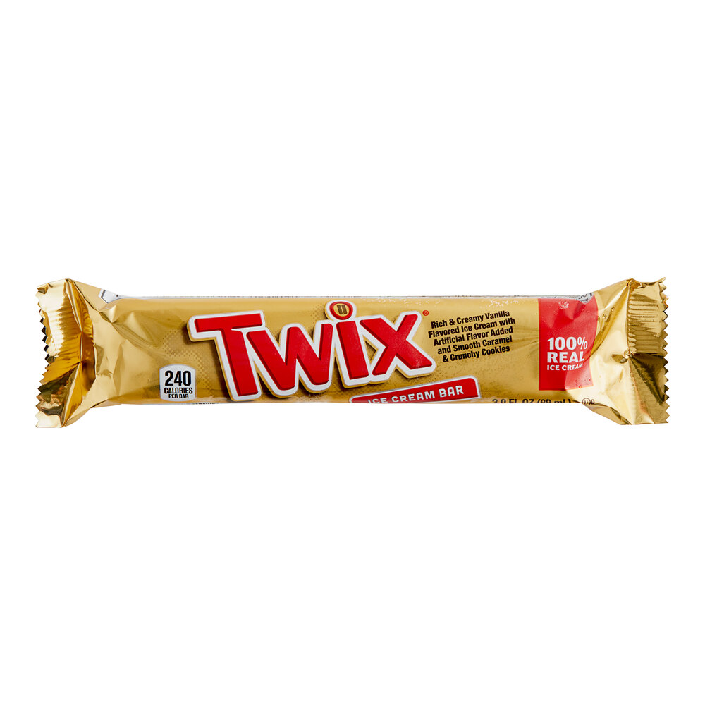 TWIX® Ice Cream Bar 3 oz. - 48/Case