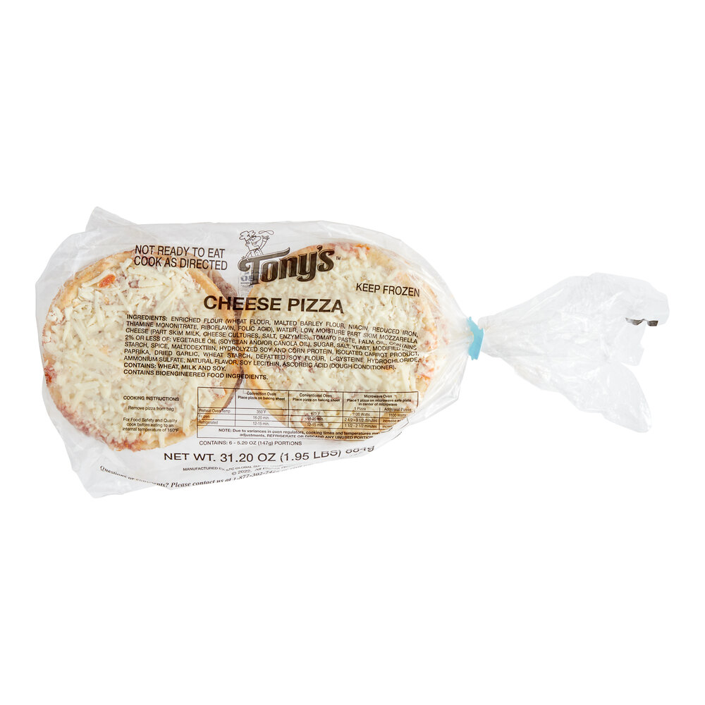 Tony's Deep Dish Cheese Pizza 5" - 54/Case