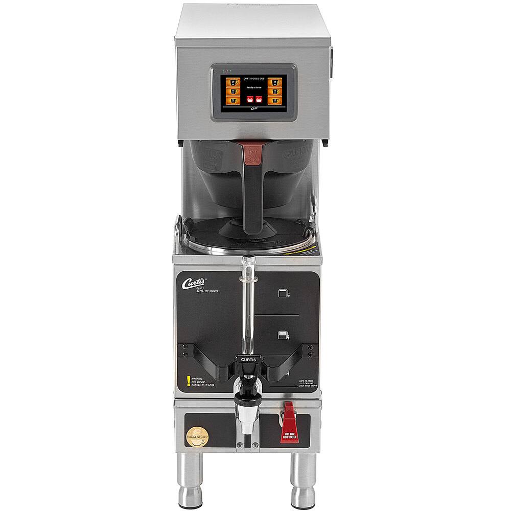Curtis G4GEMS63A1000 Gemini Stainless Steel Satellite Coffee Brewer ...