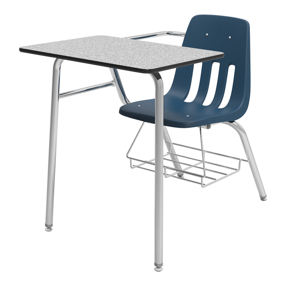 Virco 9000 Series 9400BR 24" x 36 1/2" x 30 3/4" Set of 2 Student Desks ...