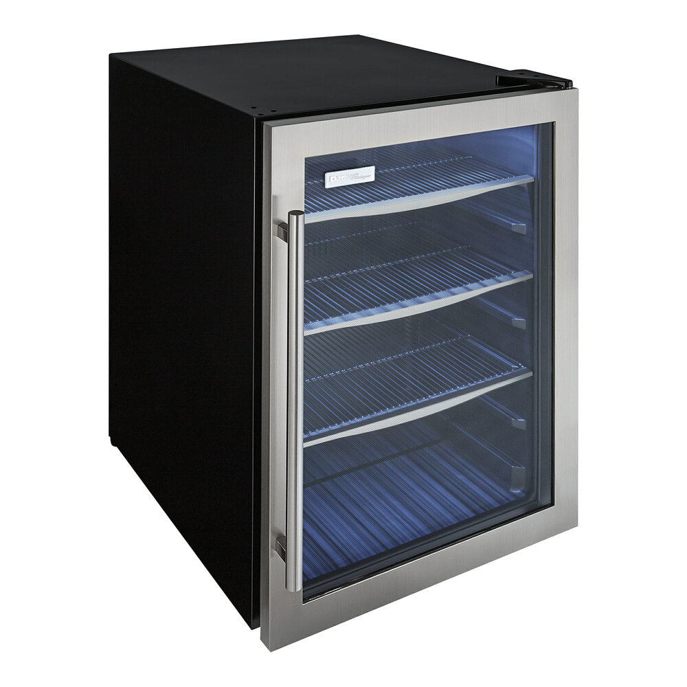 Danby DBC434A1BSSDD 4.3 Cu. Ft. Stainless Steel Glass Door Beverage ...