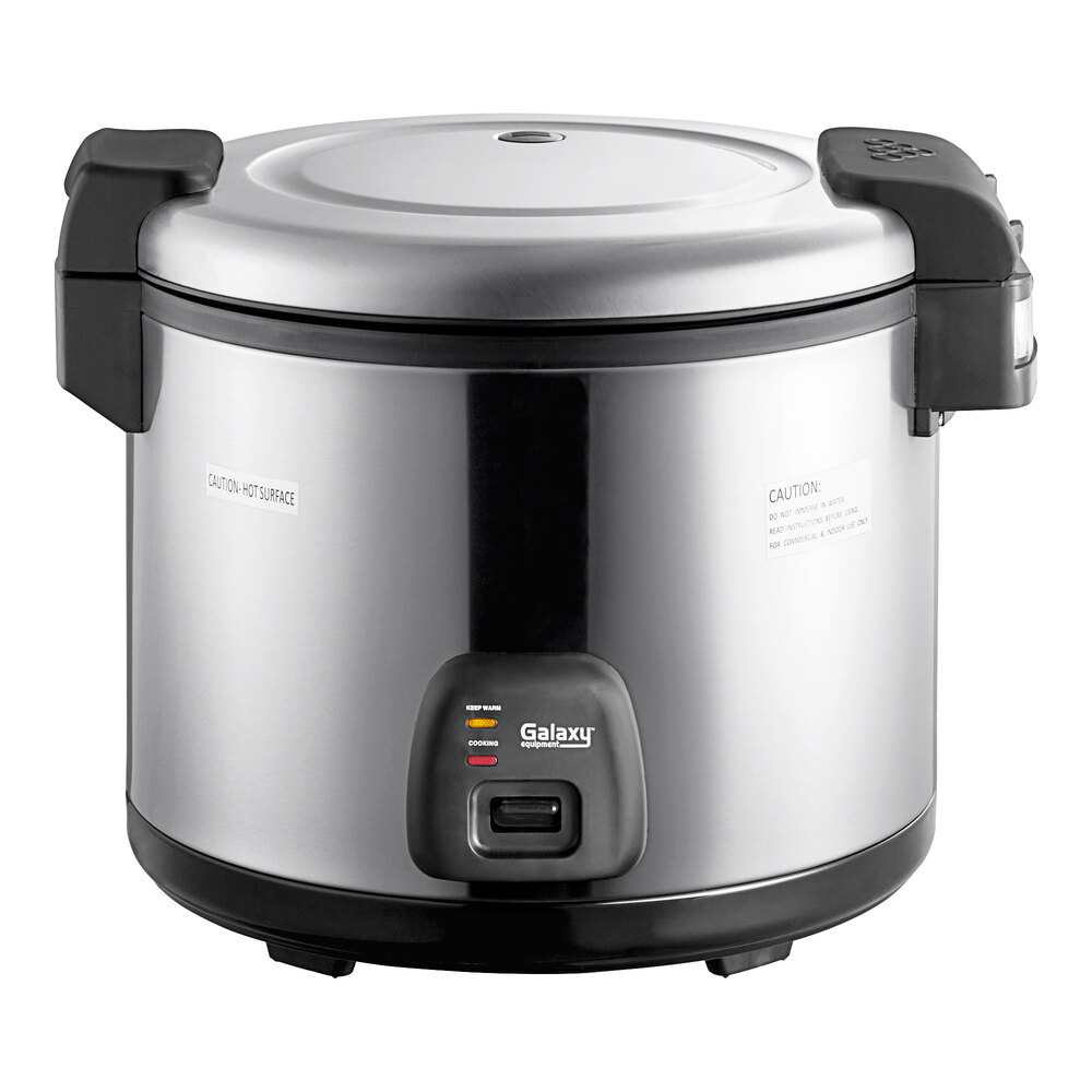 Galaxy 60 Cup (30 Cup Raw) Electric Rice Cooker / Warmer - 120V, 1550W