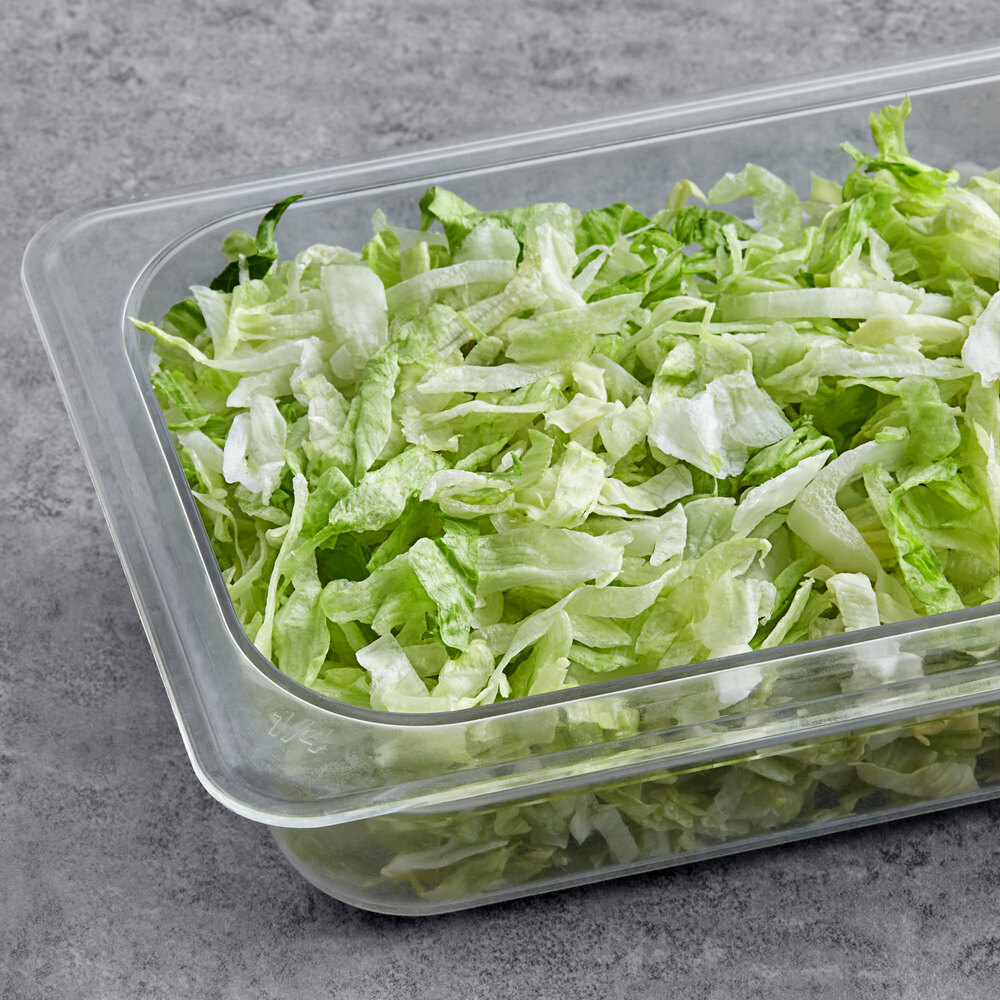 Fresh 1/4" Shredded Lettuce 5 lb. - 4/Case