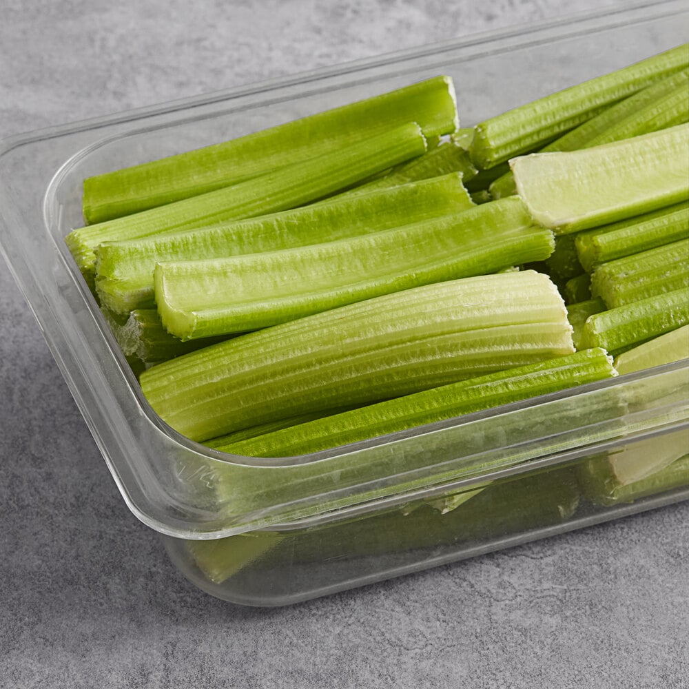 Fresh Celery Sticks 5 lb. - 4/Case