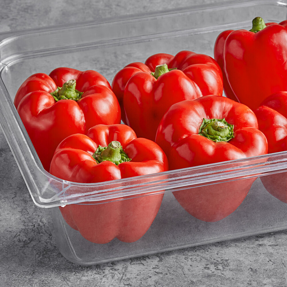 Fresh Red Bell Peppers 15 lb.