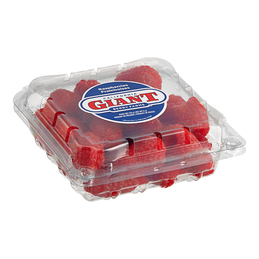 Fresh Raspberry Half Pint - 12/Case