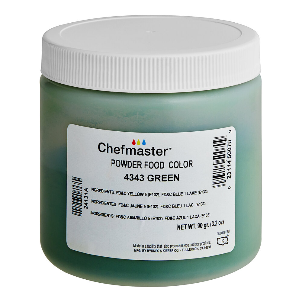 Chefmaster Green Dry Powder Food Color 90 Gram