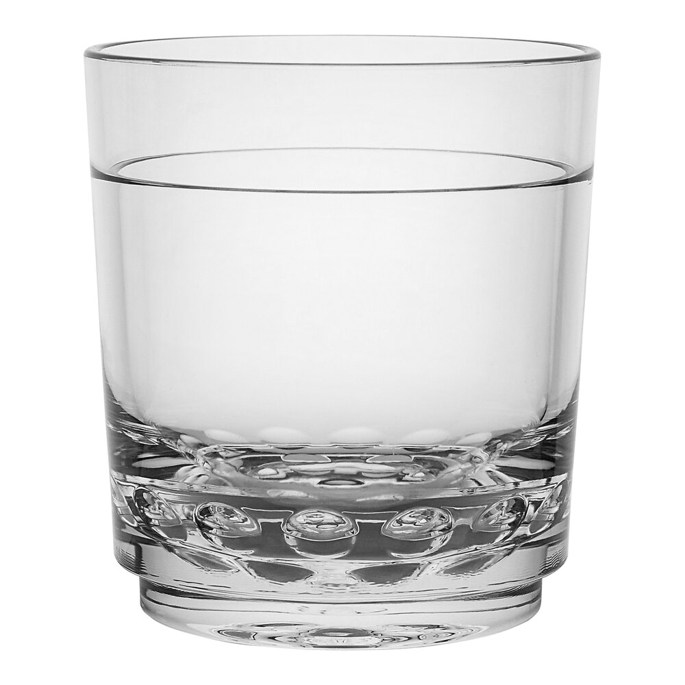 Aspen Diamond from Steelite International 7 oz. Clear Polycrystal Rocks ...