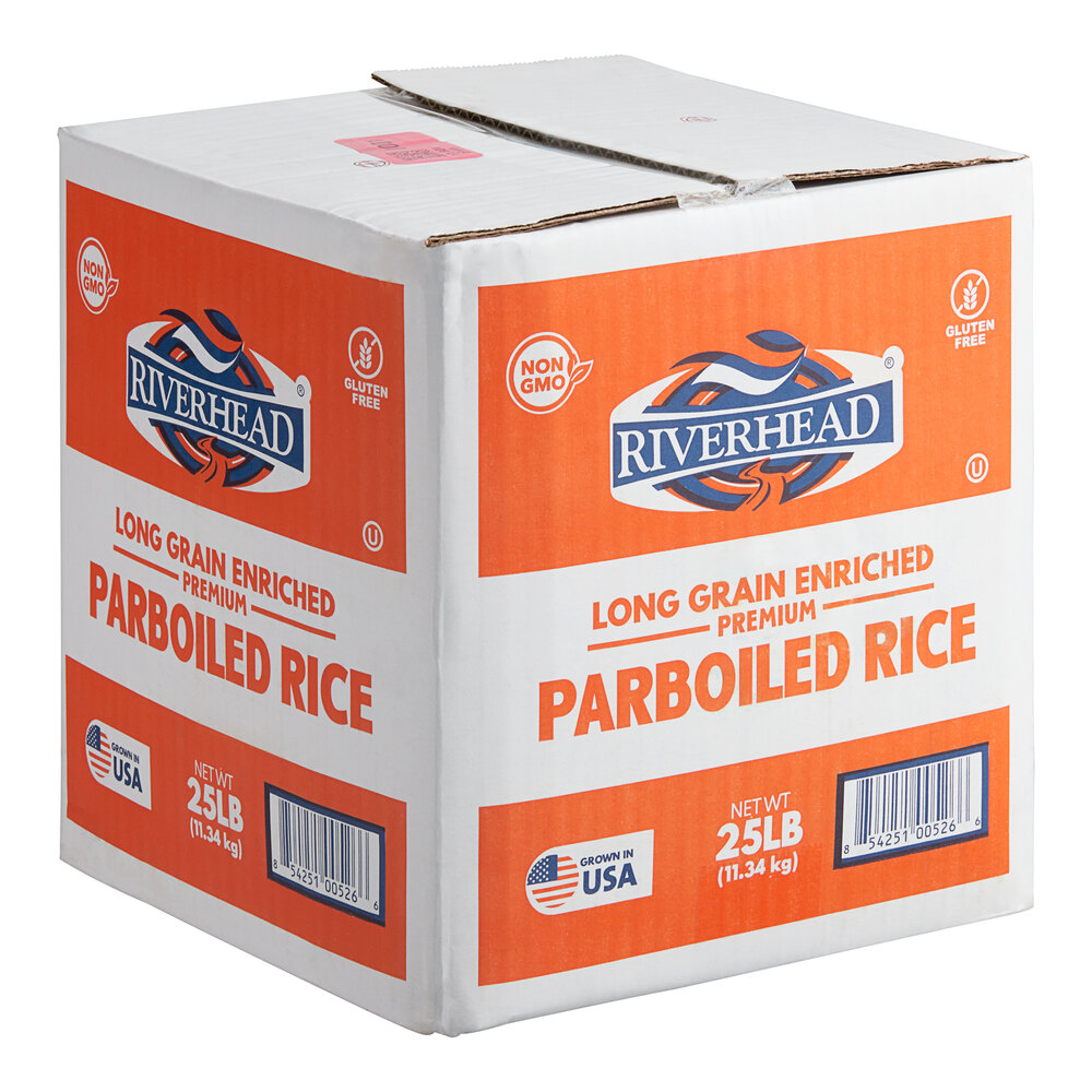 Parboiled White Rice 25 lb.