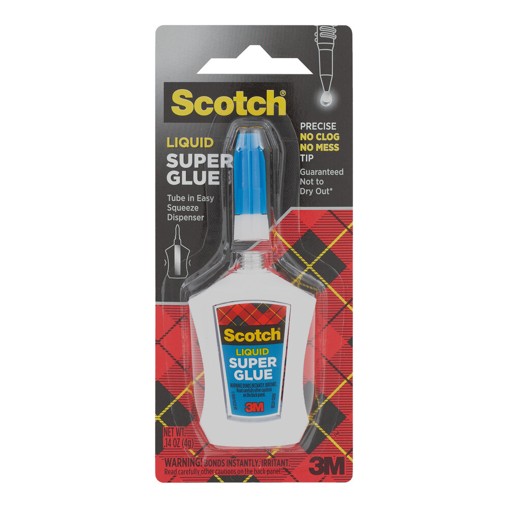3M Scotch™ 0.14 oz. Liquid Super Glue with Precision Applicator 7100045780