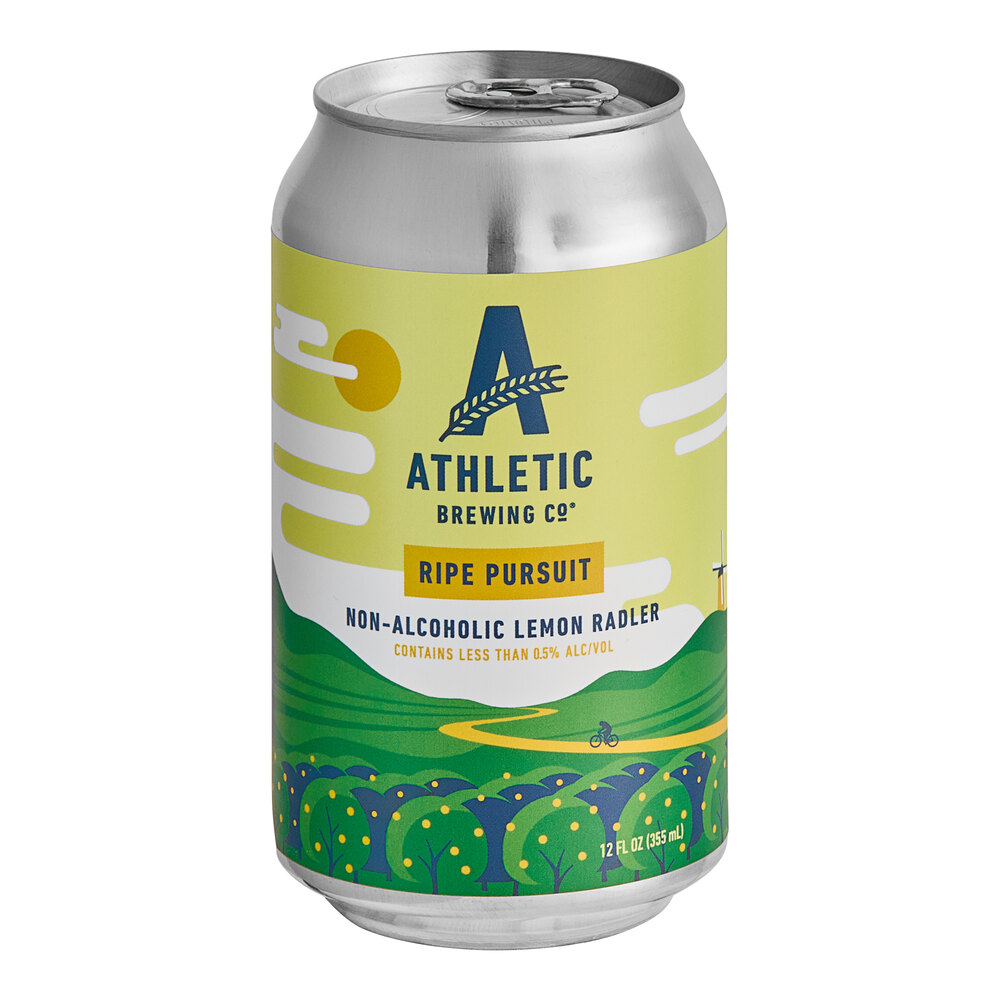 Athletic Brewing Co. Ripe Pursuit Non-Alcoholic Lemon Radler 12 fl. oz ...