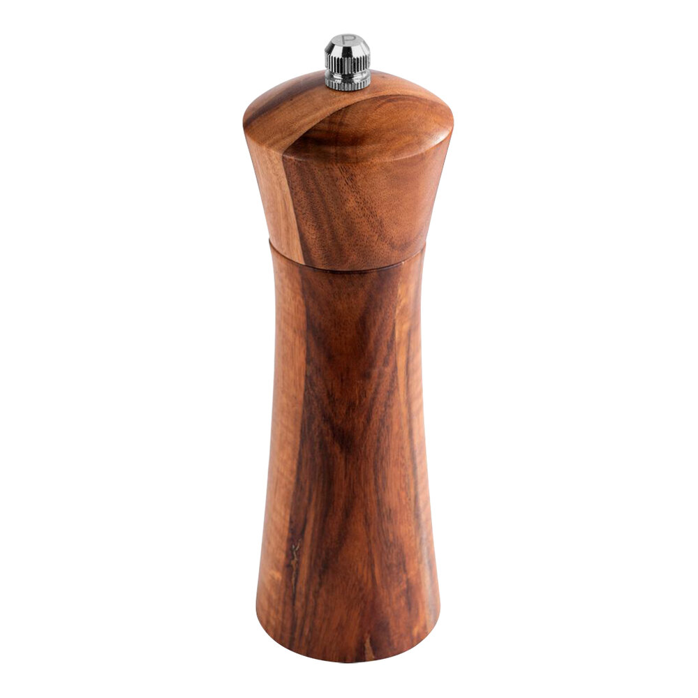 APS 6 3/4" Acacia Pepper Mill