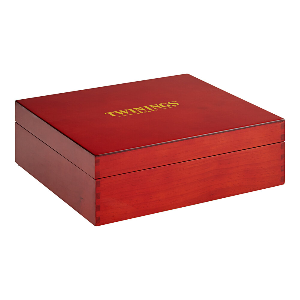 Twinings 12 Compartment Wooden Tea Chest
