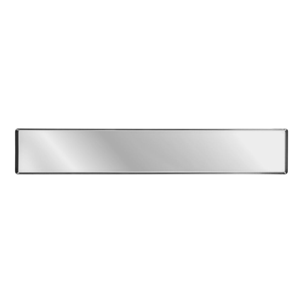 Abert 23 5/8" x 4" Rectangular Stainless Steel Serving Tray by Arc Cardinal
