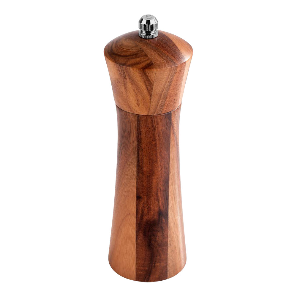 APS 6 3/4" Acacia Salt Mill