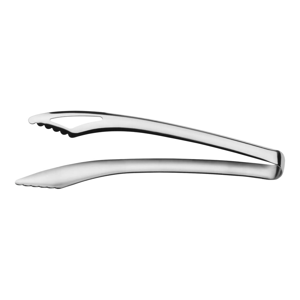 Abert Modern 7 1/8" Stainless Steel Ice Tongs by Arc Cardinal FP503 ...