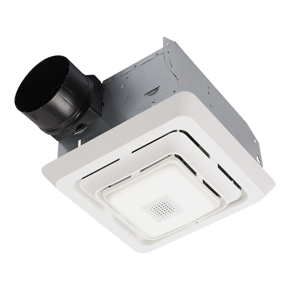 Broan Bathroom Exhaust Ventilation Fan with LED Light and Sensonic ...