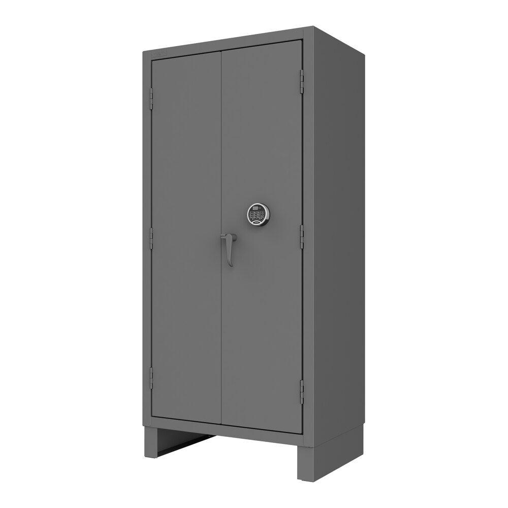 Durham Mfg 36" x 24" x 78" 14 Gauge Steel 4-Shelf Access Control ...