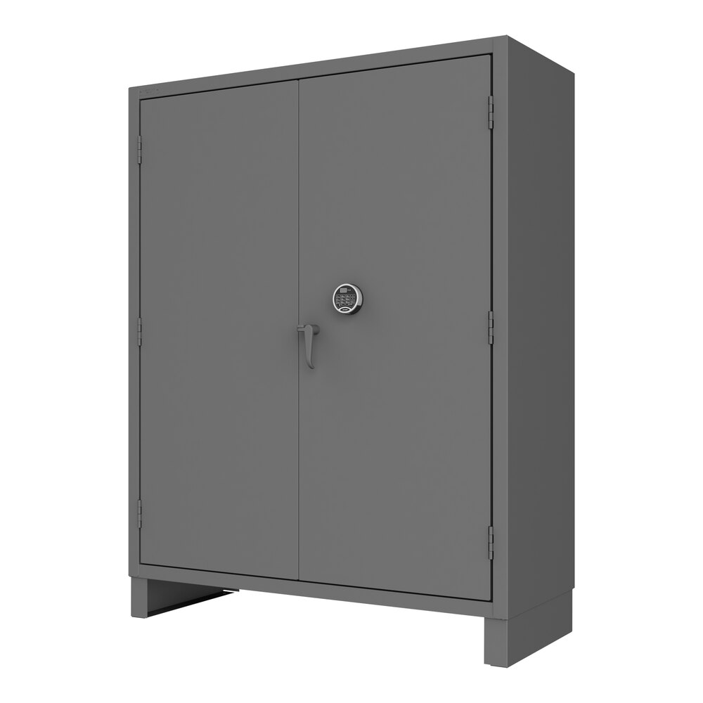 Durham Mfg 60" x 24" x 78" 12 Gauge Steel 4-Shelf Access Control ...