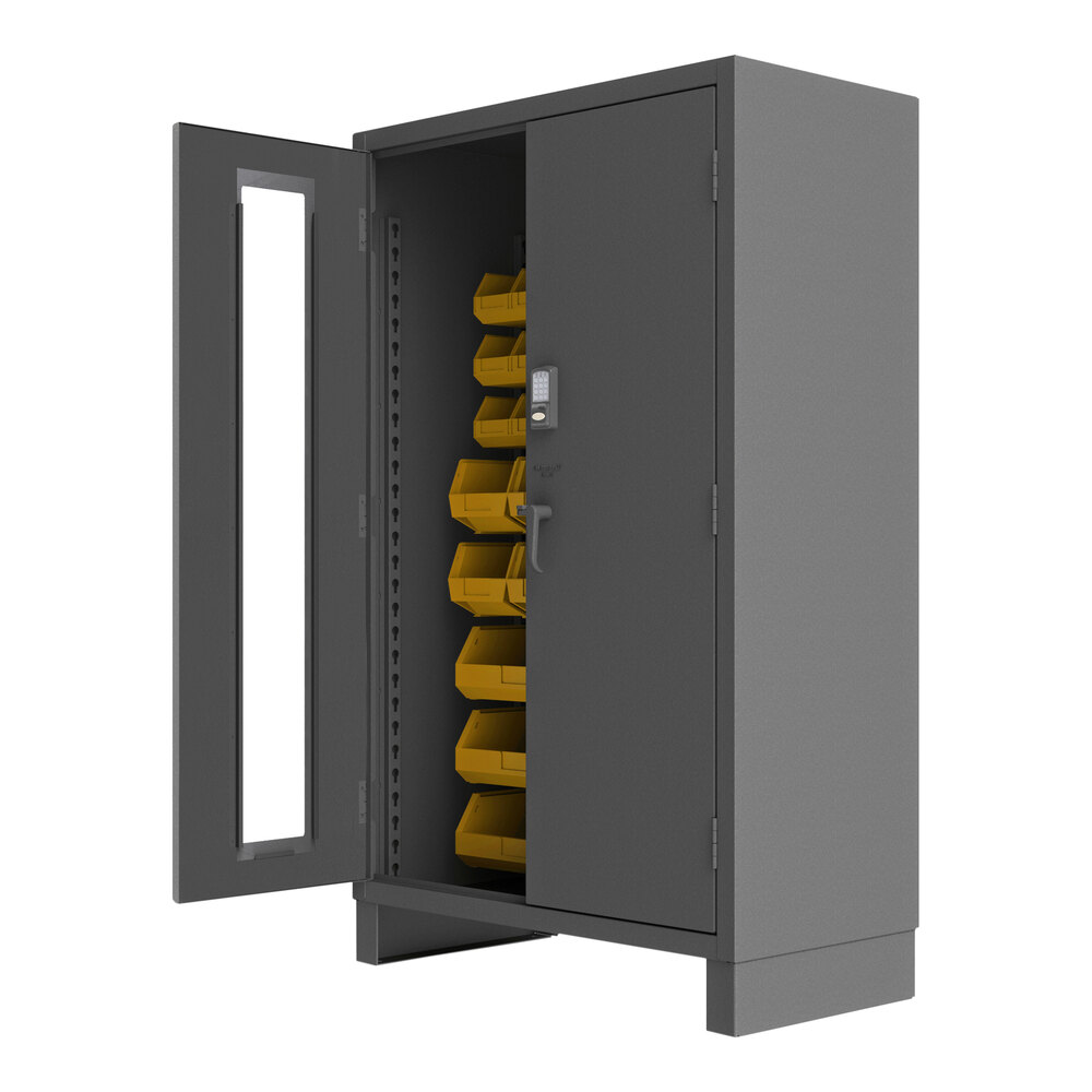 Durham Mfg 48" x 24" x 78" 14 Gauge Steel Access Control Storage ...