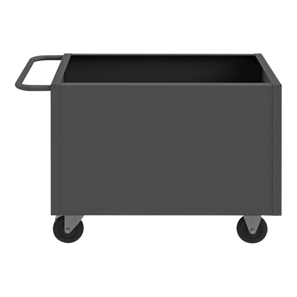 Durham Mfg 18" x 36" 14 Gauge Steel 4-Sided Solid Box Truck - 1,400 lb ...