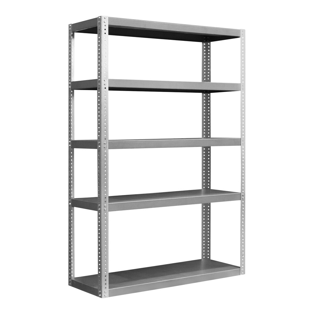 Durham Mfg 48" x 18" x 72" 5-Shelf Heavy-Duty Shelving HDS-184872-95