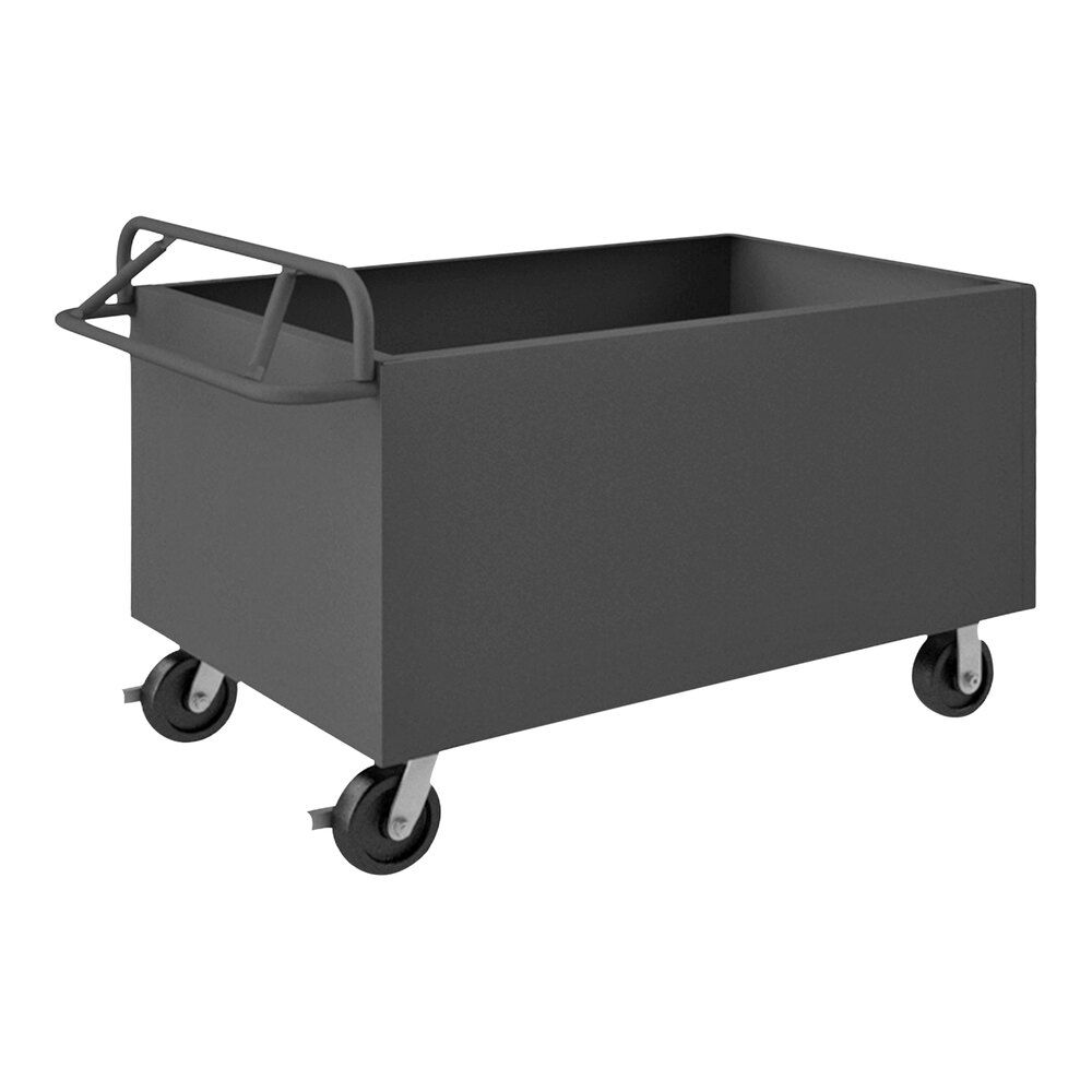 Durham Mfg 24" x 48" 14 Gauge Steel 4-Sided Solid Box Truck with ...