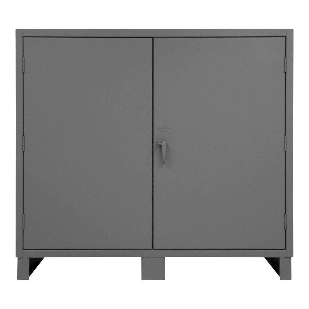 Durham Mfg 72" x 24" x 66" 12 Gauge Steel 3-Shelf Storage Cabinet HDC ...
