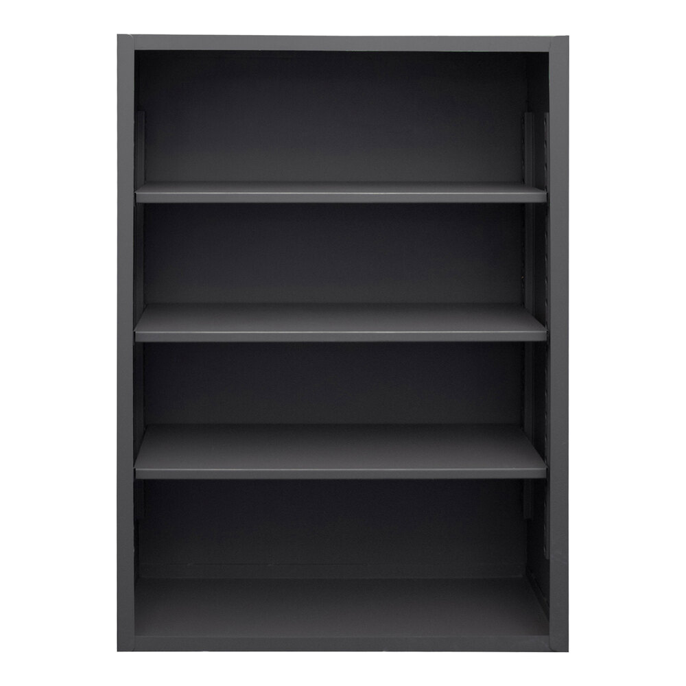 Durham Mfg 48" x 24" x 60" 12 Gauge Steel Adjustable 3-Shelf Enclosed ...