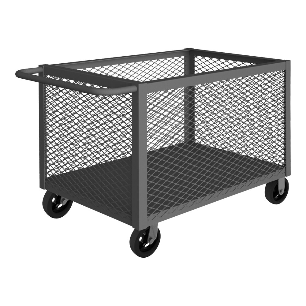 Durham Mfg 24" x 36" 14 Gauge Steel 4-Sided Mesh Box Truck with 6" Mold ...