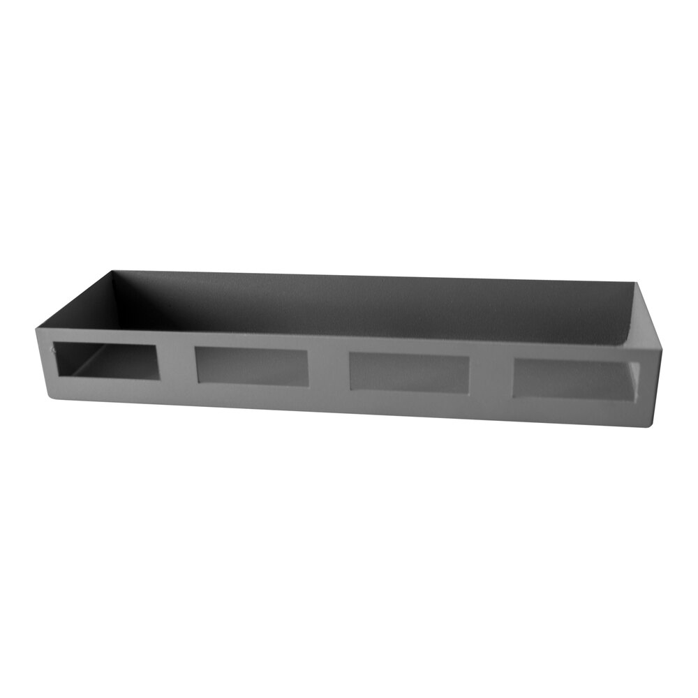 Durham Mfg 12" x 4" 16 Gauge Steel Tray for Louvered Panel DSH-124-95