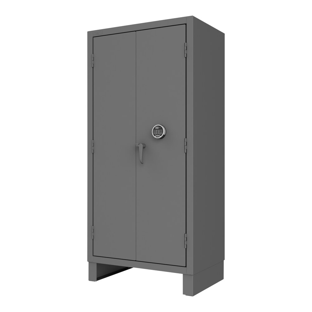 Durham Mfg 36" x 24" x 78" 12 Gauge Steel 4-Shelf Access Control ...