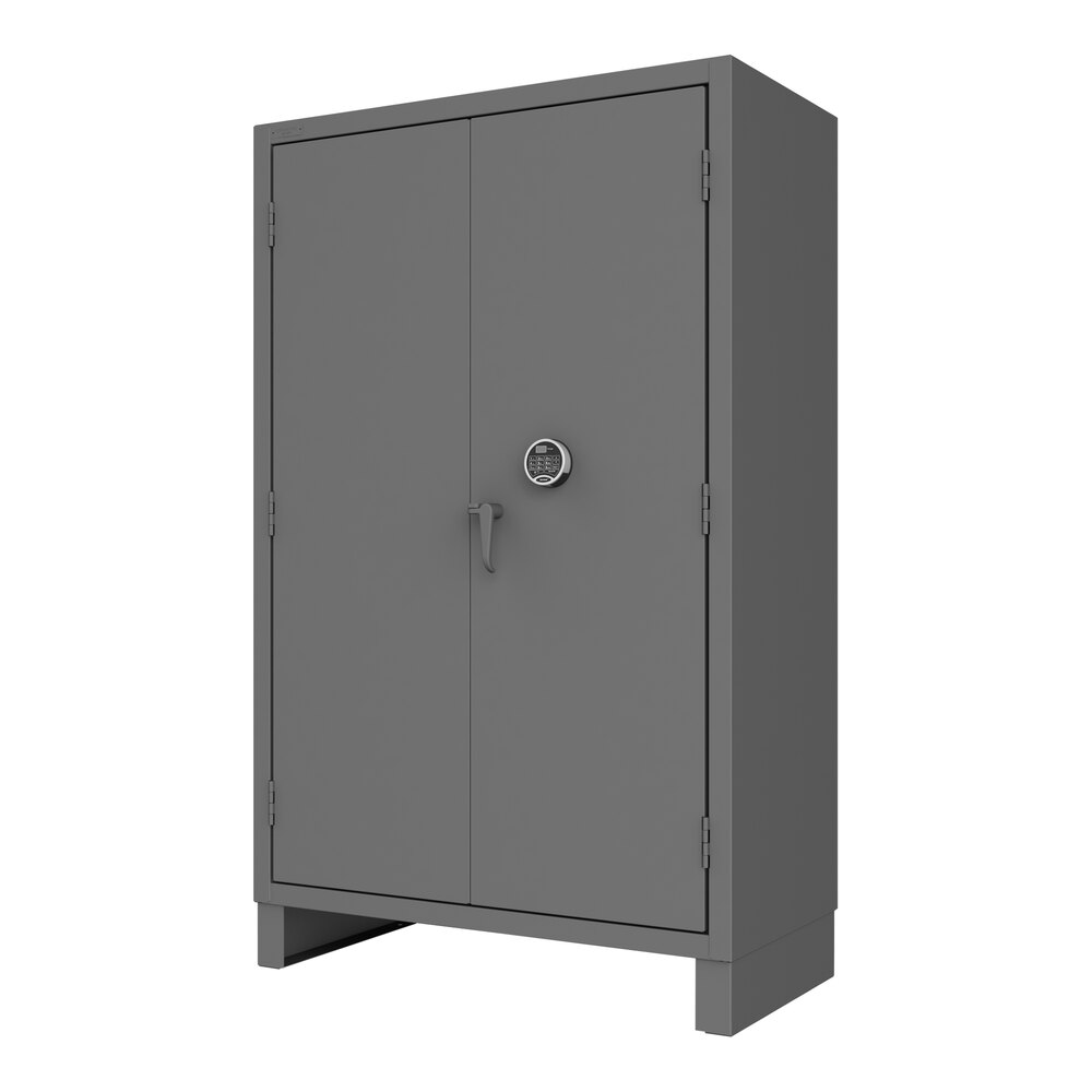 Durham Mfg 48" x 24" x 78" 14 Gauge Steel 4-Shelf Access Control ...