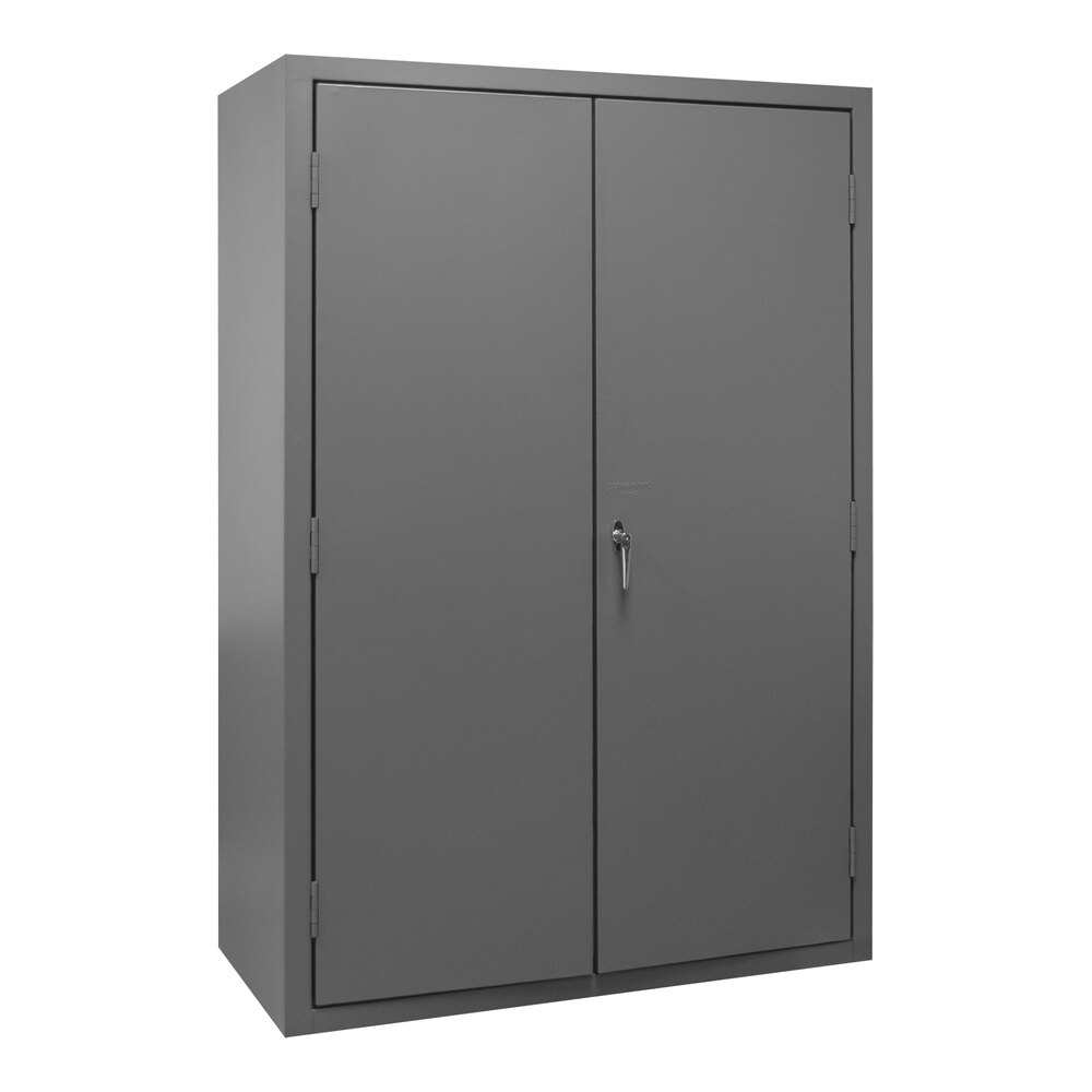 Durham Mfg 48" x 24" x 78" 14 Gauge Steel 4-Shelf Storage Cabinet JC ...