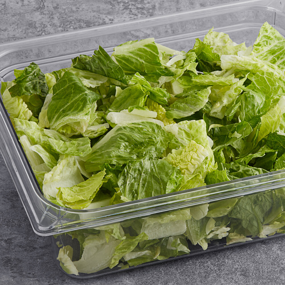 Chopped Romaine Lettuce 2 lb. - 6/Case