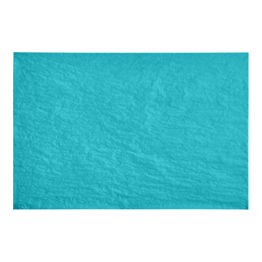 SatinWrap 20" x 30" 10 lb. Bright Turquoise Tissue Paper Sheets 2030 ...