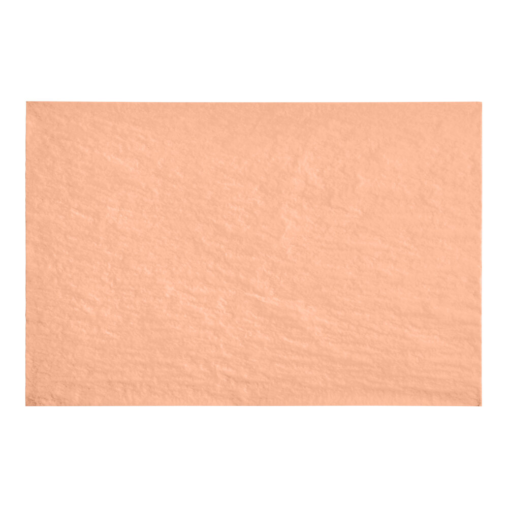 SatinWrap 20" x 30" 10 lb. Peach Tissue Paper Sheets 2030-3300 - 480/Pack